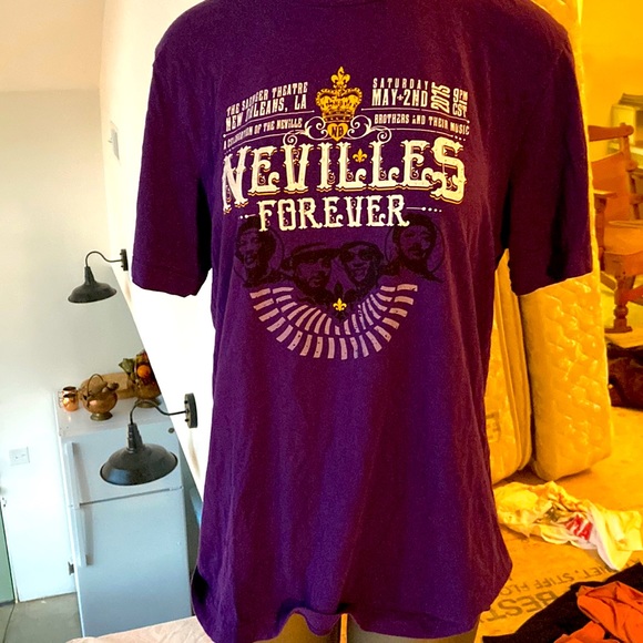 Bella Canvas | Tops | Neville Brothers Farewell Final Concert Tee Shirt ...